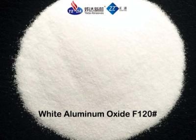 China High Toughness 99.2% Aluminium Oxide Blasting Media  F100 / F120 For Cosmetic for sale