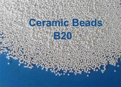 Cina Media di brillamento ceramici ZrO2 60 - 66% B20, B60, B120, materiale di alto biossido di zirconio di durezza di pretrattamento della superficie B205 in vendita