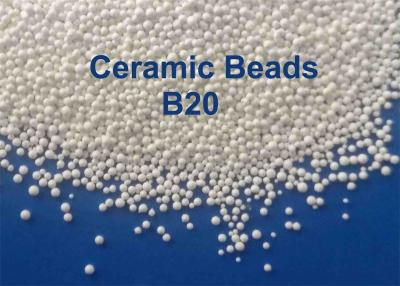 Cina Media di brillamento ceramici ZrO2 60 - 66% B20, B60, B120, materiale di alto biossido di zirconio di durezza di pretrattamento della superficie B205 in vendita