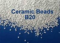China Ceramic Beads B20-B505 Ceramic Blasting Media Surface Cleaning High Durability for sale