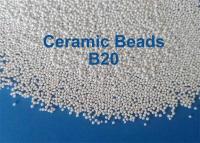 China Ceramic Beads B20-B505 Ceramic Blasting Media Surface Cleaning High Durability for sale