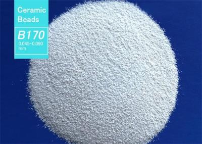 China B170 45-90uM Ceramic Bead Abrasive Zirconia Ceramic Beads Blasting Media for sale