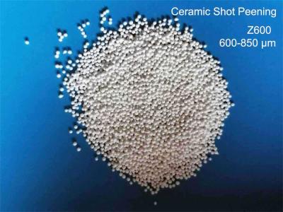 China High Strength Ceramic Shot Peening Z600 600 - 850μM For Aerospace Industry for sale
