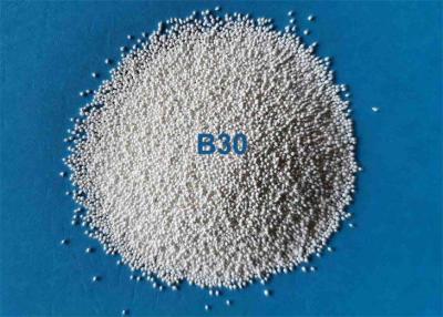 China 2.3g/Cm3 Ceramic Blasting Media Zirconium Silicate Beads Mould Cleaning JZB30 425-600μM for sale