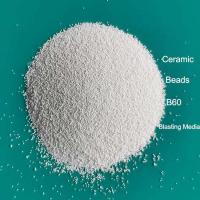 China Spherical 700HV 0.3mm B60 Ceramic Bead Blasting Media for sale