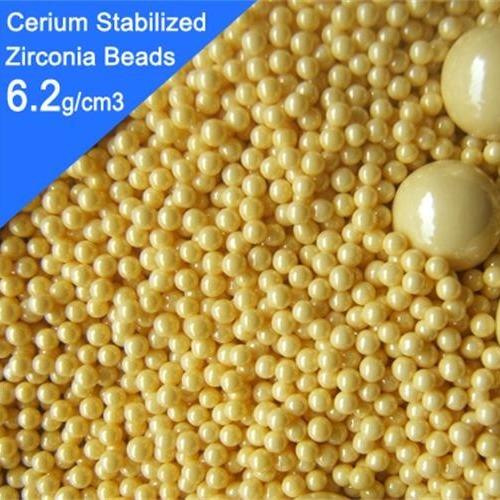 Quality 80 Cerium Stabilized Zirconium Oxide Balls 200 Gpa Elastic Modulus Sphere Shape for sale