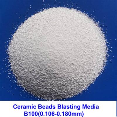 중국 Surface Finish Ceramic Bead Blasting Zirconium Oxide Beads B40 B60 B80 B100 B120 판매용