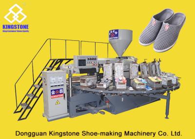China PVC  flip flop slipper making Machine , Shoe Sole Mould Making Machine With 12/16/20/24/30 Stations for sale