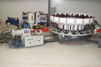 China Automatic Sneaker Direct Injection PVC Shoes Making Machine Single Color for sale