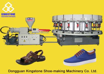 China Men Sandals Direct Injection Pvc Mould Making Machine For Canvas Shoes Soles for sale