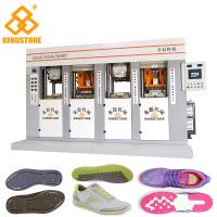 China 2/4  Stations PVC Outsole / Sole Injection Molding Machine 220T for sale