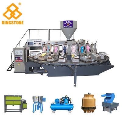China Automatic Plastic Slipper Injection Moulding Machine Completely Set Line for sale