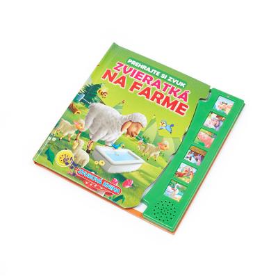 China Environmentally Friendly Printing Hardcover Kid Music Sound Book for sale
