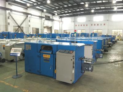 China 0.04-2.52mm bare copper wire tinned wire cca wire twisting bunching buncher machine for sale
