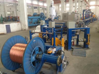 China PVC, SÉNIOR - da maquinaria plástica da extrusão do PVC linha de isolamento da extrusora do fio à venda