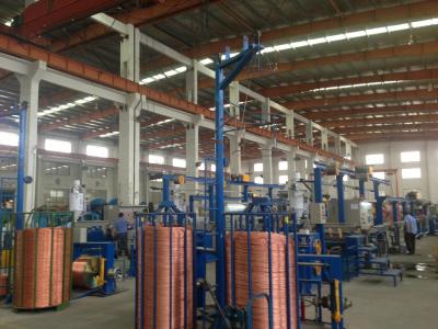 China PVC, SÉNIOR - da maquinaria plástica da extrusão do PVC linha de isolamento da extrusora do fio à venda