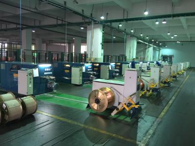 China A torção do dobro do fio de cobre que ajunta as bobinas múltiplas do desenho da máquina ativas paga fora a máquina à venda