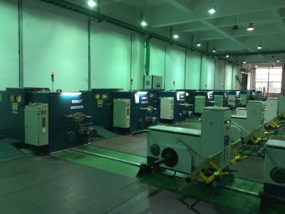 China A torção do dobro do fio de cobre que ajunta as bobinas múltiplas do desenho da máquina ativas paga fora a máquina à venda