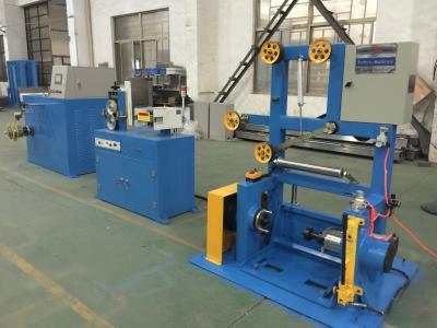 China Torsión del doble del azul de cielo que agrupa la maquinaria automática el rebobinar del alambre de la máquina en venta