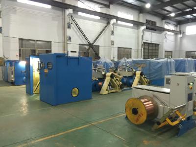 China FUCHUAN 19Pcs Flexible Wire Twisting Machine , Tinned Wire Bunching Machine for sale