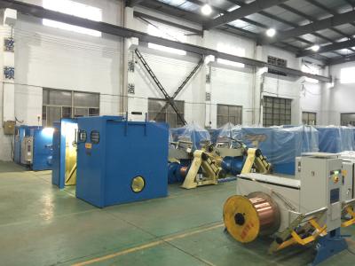 China FUCHUAN 19Pcs Flexible Wire Twisting Machine , Tinned Wire Bunching Machine for sale