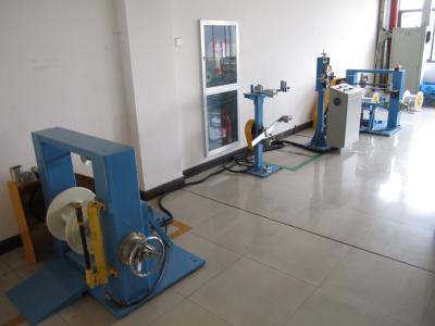 China De Uitdrijvingsmachine 120 Spanningsrek Dia van de hemel Blauwe Kabel 500mm - 630mm Spoel Te koop