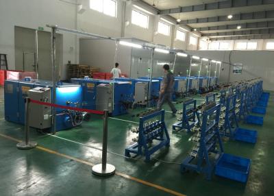 中国 機械 24 地帯をねじる 0.03mm の銅線はねじれ バンチャー を倍増します 販売のため