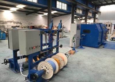 China NOISELESS Cable Laying Equipment / Single Twist Machine For PE / PVC Core Wire for sale