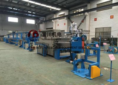China Plastic Insulating Wire Extruder Machine With Screw Dia 60mm 600 m / min for sale