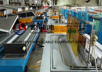 China Brush Pay Off Round Copper Wire Annealing Machine With Hot Dip Tinned Mehod for sale