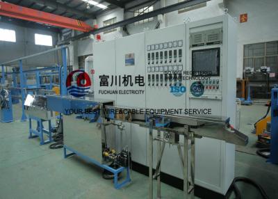 Cina Macchina dell'estrusione di cavo di Fuchuan per il diametro di plastica 0.6-4mm del cavo dell'estrusione del PVC in vendita