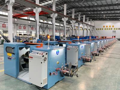 China Wire Diameter 0.2-1.04mm Copper Wire Bunching Machine Capacity 100-350kg/h For Copper-clad Aluminium for sale