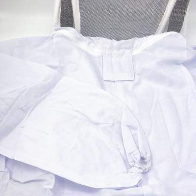 Cina Strato ultra protettivo bianco di Mesh Beekeeping Outfits Suite With del tessuto in vendita