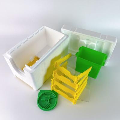 Cina Un alimentatore di plastica di 3 strutture spuma alveare di Mini Tesoro Bee Crossover Hive Beekeeping in vendita