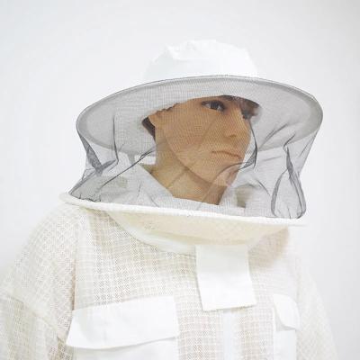 Cina L'apicoltura di un pezzo equipaggia tre strati Mesh Breathable With Round Cap in vendita