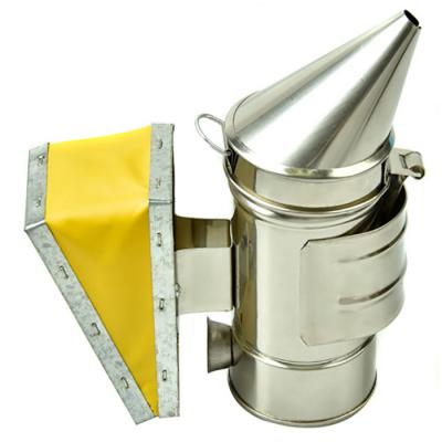 Cina Il piccolo materiale di Mini Bee Smoker Yellow Leather per respinge le api in vendita