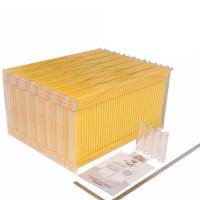 China ABS Material Auto Flow Bee Hive Frames For Honey Bee Farming for sale