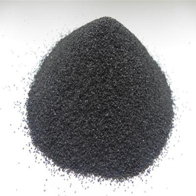 China high strength refractory black corundum for polishing and blasting for sale