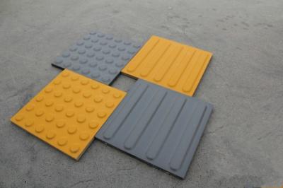 China Sidewalk Floor Ceramic Tactile Subway Tile for Blind Man for sale