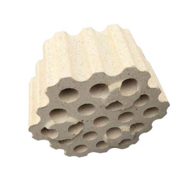 China Refractory checker brick for hot blast furnace to insulating and Heat storage for sale