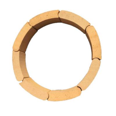 China Superior Quality fireclay universal arc refractory brick as Lining Material for sale