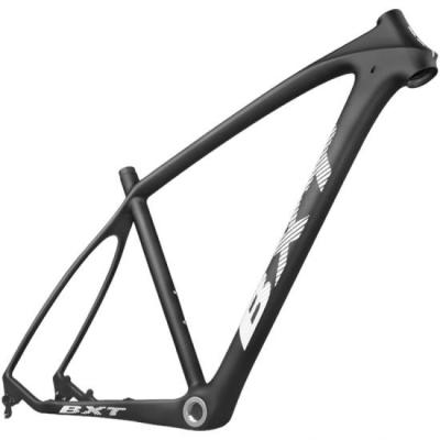 China Het volledige van de de Bergfiets van de Koolstofvezel Kader Hardtail 29er polijst de Fietskader van Matte Black MTB Te koop