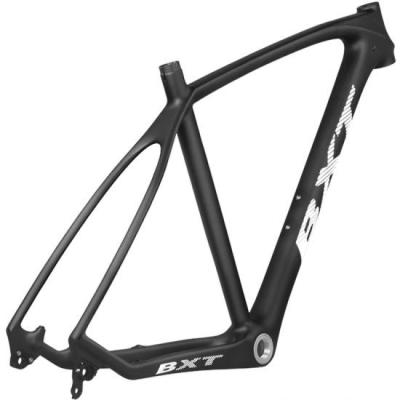 China Het volledige van de de Bergfiets van de Koolstofvezel Kader Hardtail 29er polijst de Fietskader van Matte Black MTB Te koop