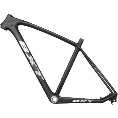 China Het volledige van de de Bergfiets van de Koolstofvezel Kader Hardtail 29er polijst de Fietskader van Matte Black MTB Te koop