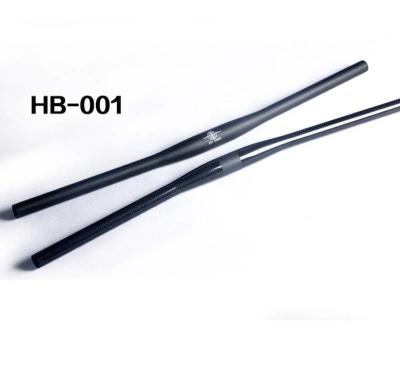 Cina La fibra T1000 3K del carbonio tesse la larghezza 31.8mm del manubrio del mountain bike in vendita