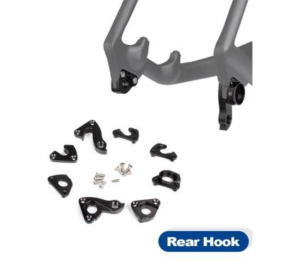 China Door Axle Rear Derailleur Hook Carbon-de Hanger van de Bergfiets voor MTB-Kaders Te koop