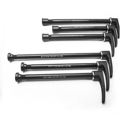 Cina La strada di BXT va in bicicletta le parti attraverso la lega di alluminio di Axle Quick Release Lever Black in vendita