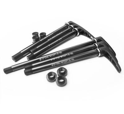 Cina La strada di BXT va in bicicletta le parti attraverso la lega di alluminio di Axle Quick Release Lever Black in vendita