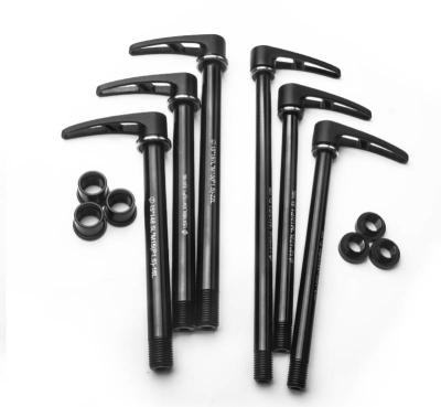 Cina La strada di BXT va in bicicletta le parti attraverso la lega di alluminio di Axle Quick Release Lever Black in vendita