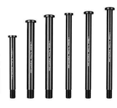 China Rilascio rapido della bicicletta della strada di BXT attraverso l'alluminio ad alta resistenza di Axle Skewer No Lever Black for sale